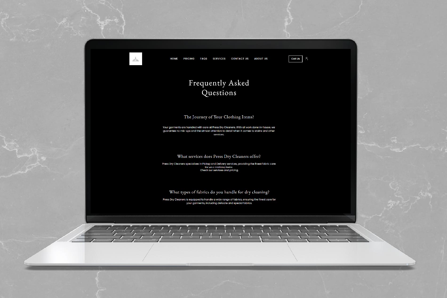Press Dry Cleaners | Wise Ant Technologies